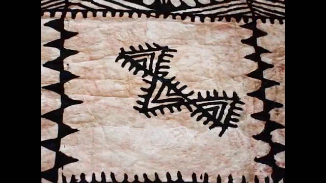 Tongan Weaves and Patterns - YouTube