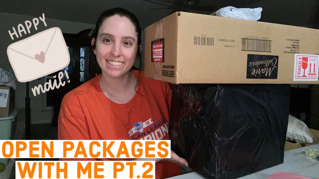 open packages with me pt.2 - YouTube