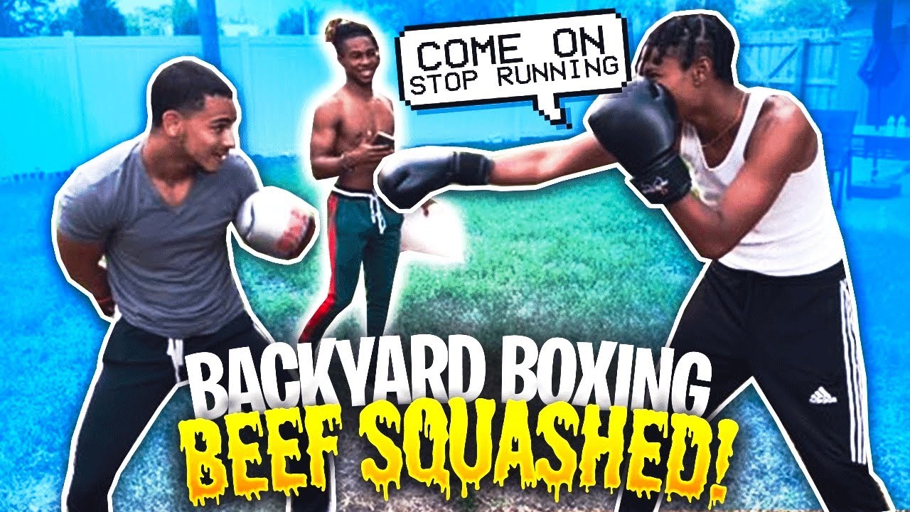 BACKYARD STREET BOXING !(Ends in KO!!) - YouTube