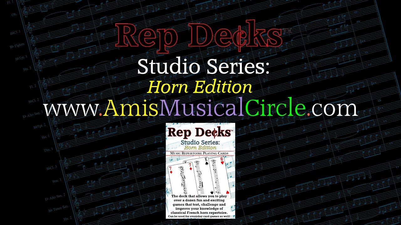 Rep Decks Studio Series: Horn Edition - YouTube