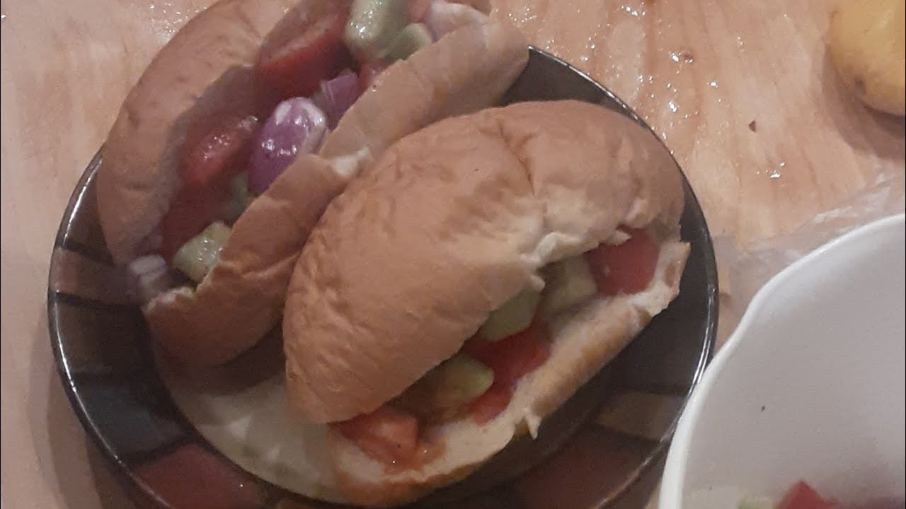 how to make a kurdish luf (sandwich) using samoon bread #kurdishfood # ...