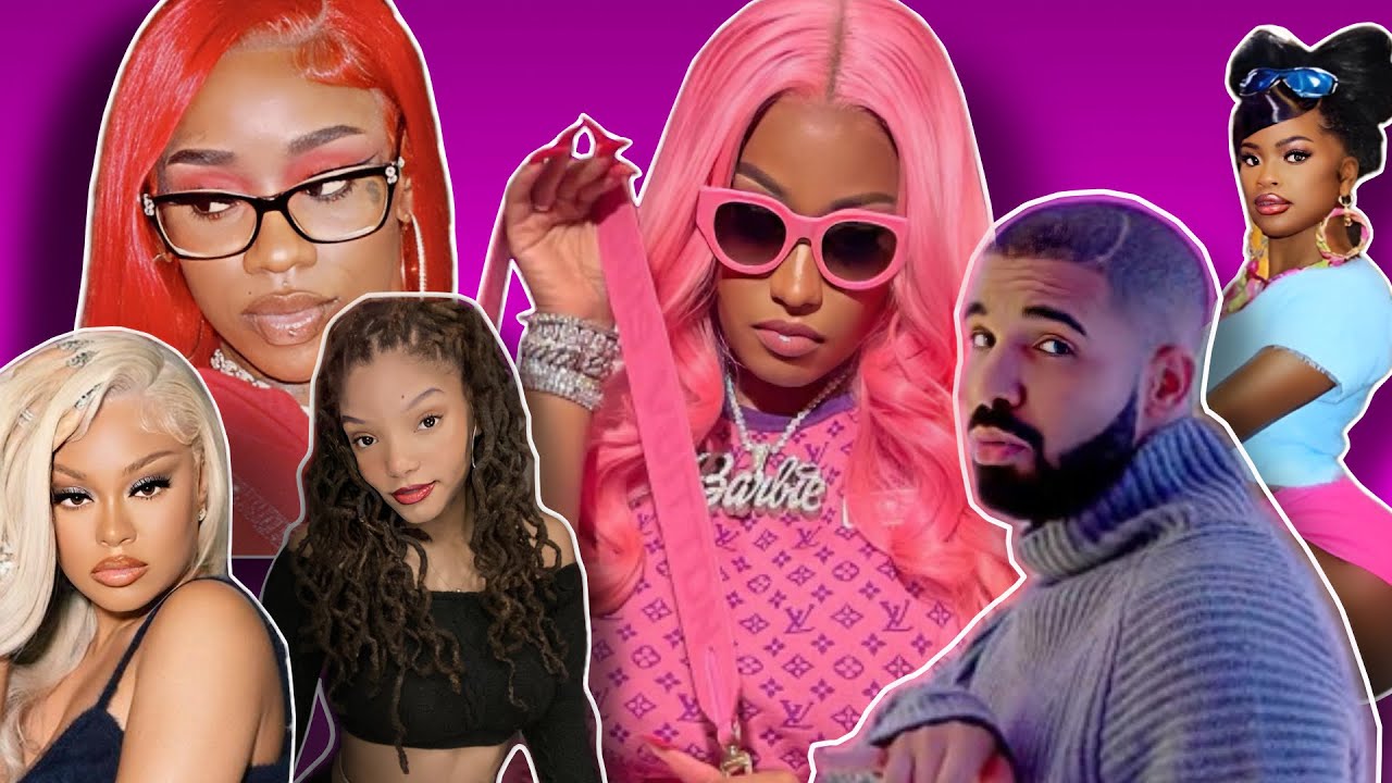 Nicki REVEALS SHE REGRETS BODY SURGERY|Halle PREGO?Drake ALBUM TEA|JT ...