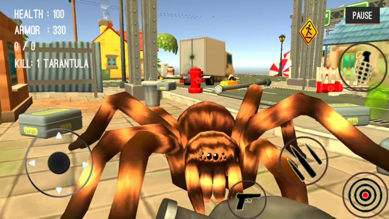 Spider Hunter Amazing City 3D Game for android part 3 - YouTube