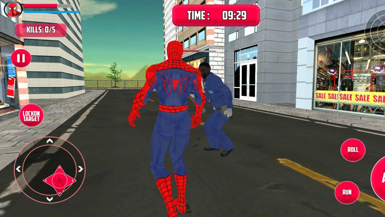 Flying Spider Hero Battle | Superhero Spider Vs Super Villains ...