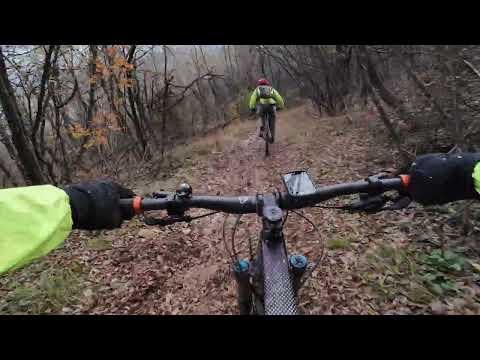 Salita a Serle con la neve e discesa x Valfredda e Dh Flina
