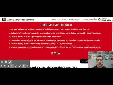 SSUSH16 - Roaring (19)20s - US History - YouTube