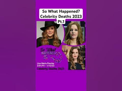 Celebrities we’ve lost this year (Jan-Mar) 💔 #shorts #rip - YouTube