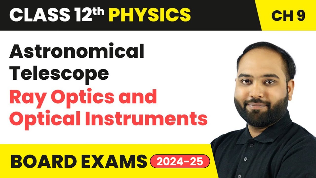 Astronomical Telescope - Ray Optics and Optical Instruments | Class 12 ...