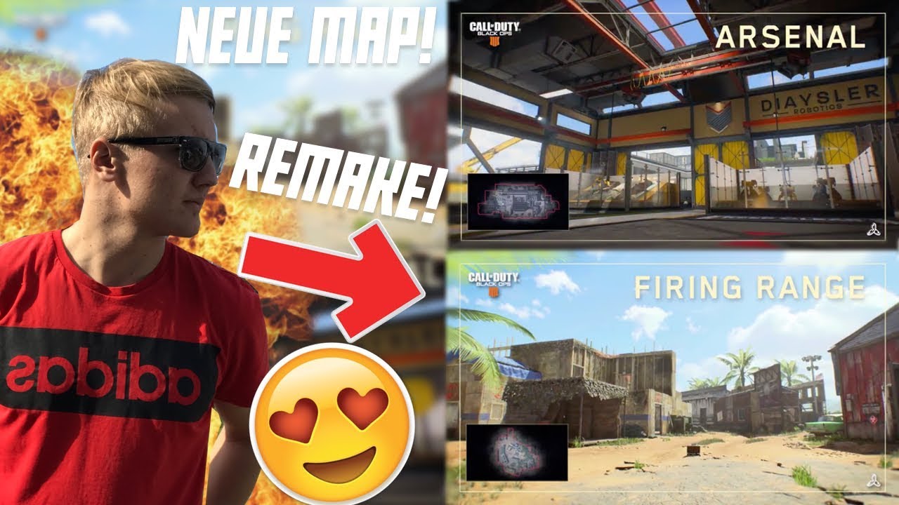 REMAKE "Firing Range" und NEUE Map "Arsenal" in BO4 gezeigt! - Black ...