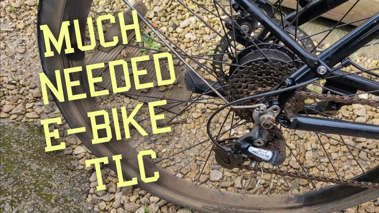 Electric Commuter bike gets some much needed TLC..... - YouTube