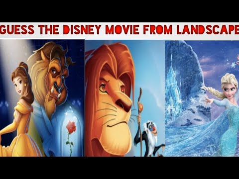 Guess Disney Movie From Landscape | Guess Challenge | Guess It World ...