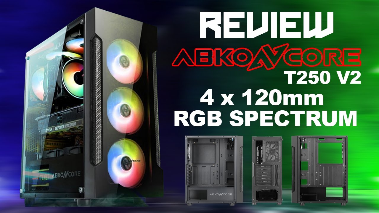 REVIEW CASE ABKONCORE T250 V2 - YouTube