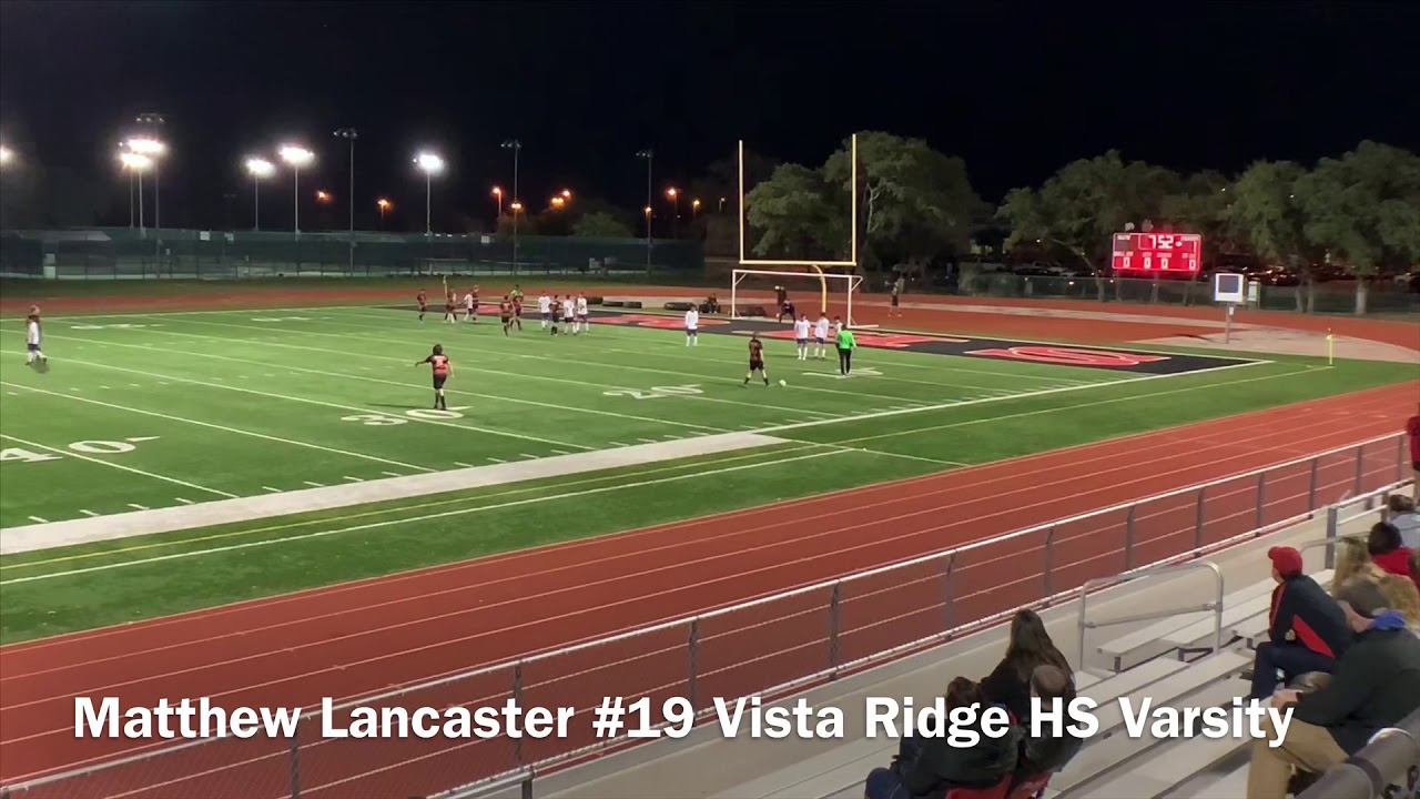 Matthew Lancaster - Vista Ridge High School Dec 2019 - YouTube