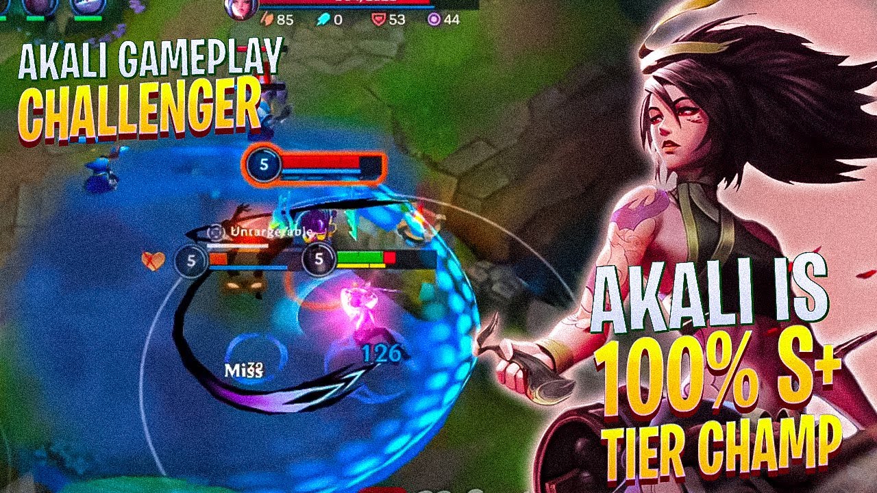 AKALI IS 100% S+ TIER CHAMP | Akali Build & Runes Wild Rift | Akali ...