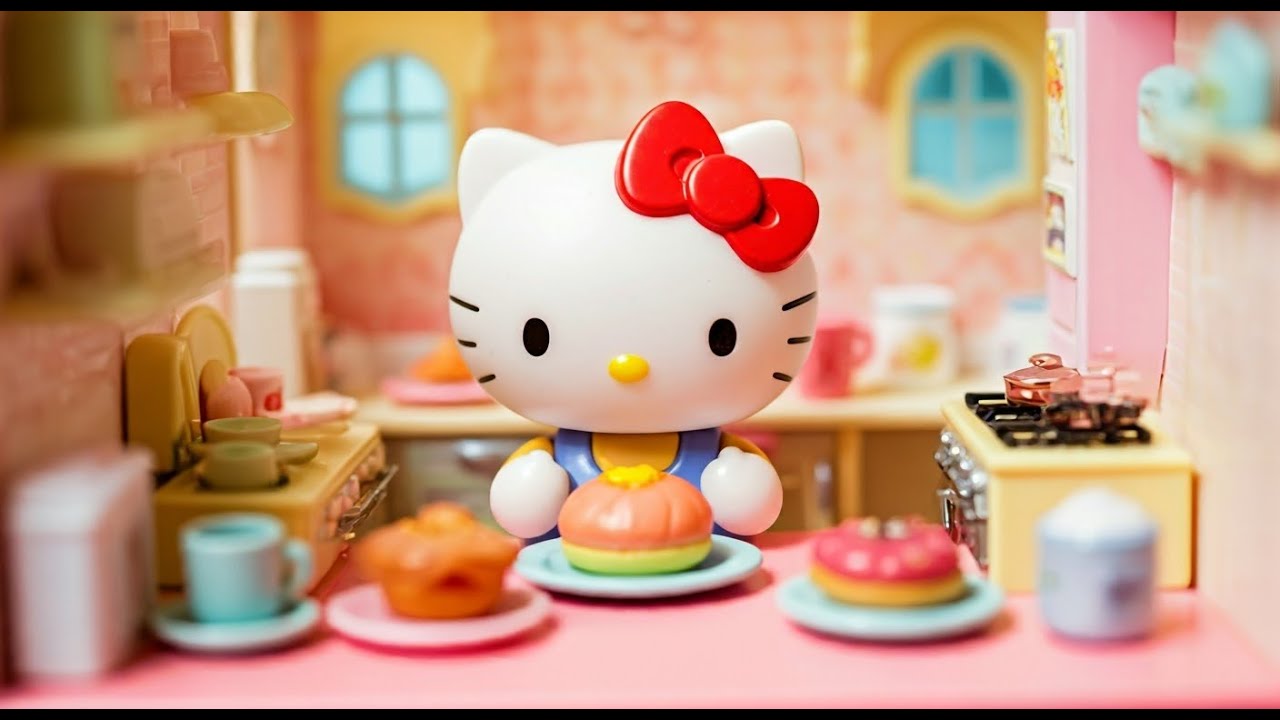 37 Minutes Satisfying with Unboxing Hello Kitty Kitchen Playset ...