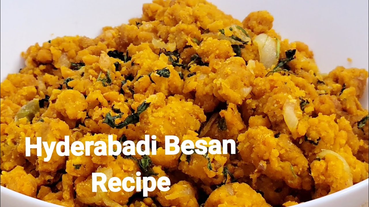 Hyderabadi Besan Recipe | Breakfast Recipe | Quick And Easy | - YouTube