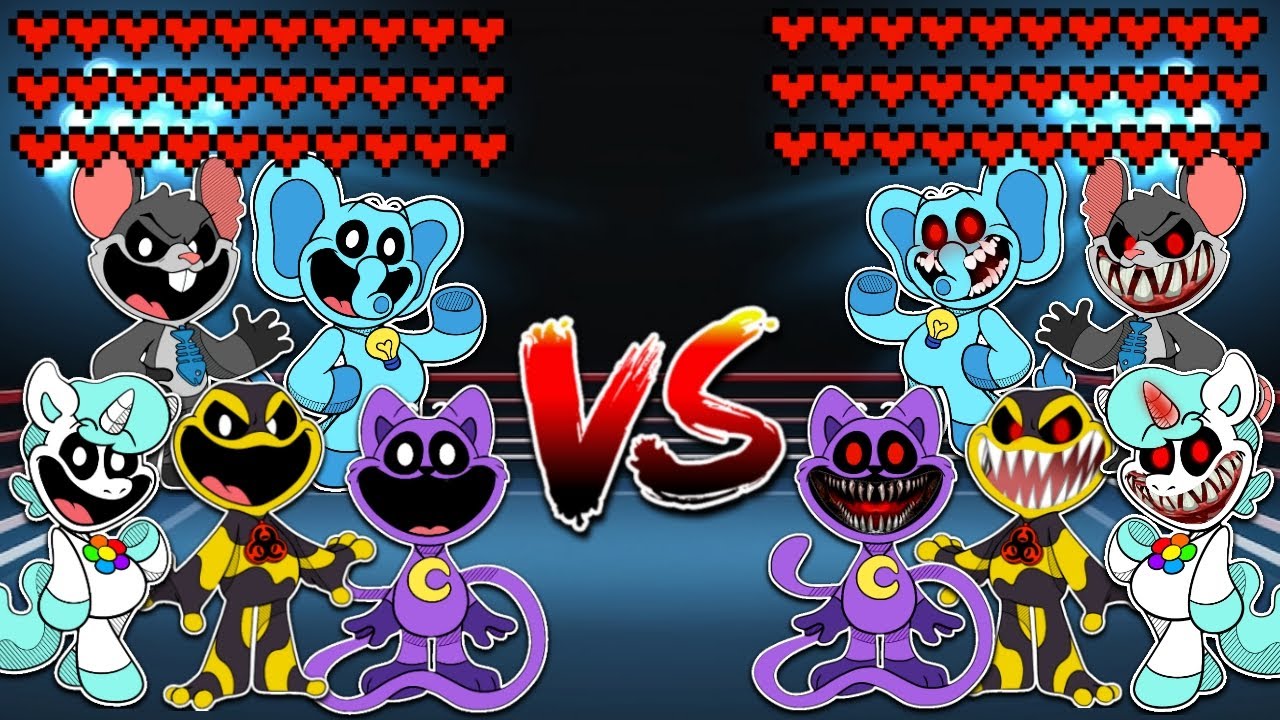 All Poppy Playtime Characters vs All Evil Poppy Playtime Characters ...