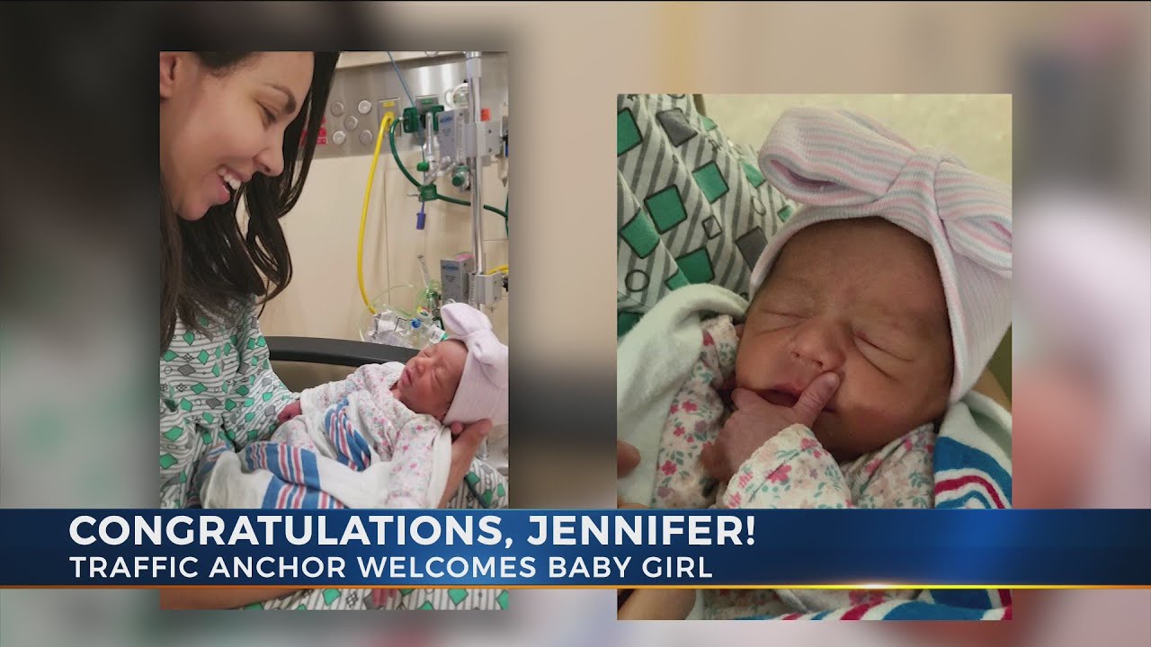 NBC4 Today's Jennifer Bullock announces birth of daughter - YouTube