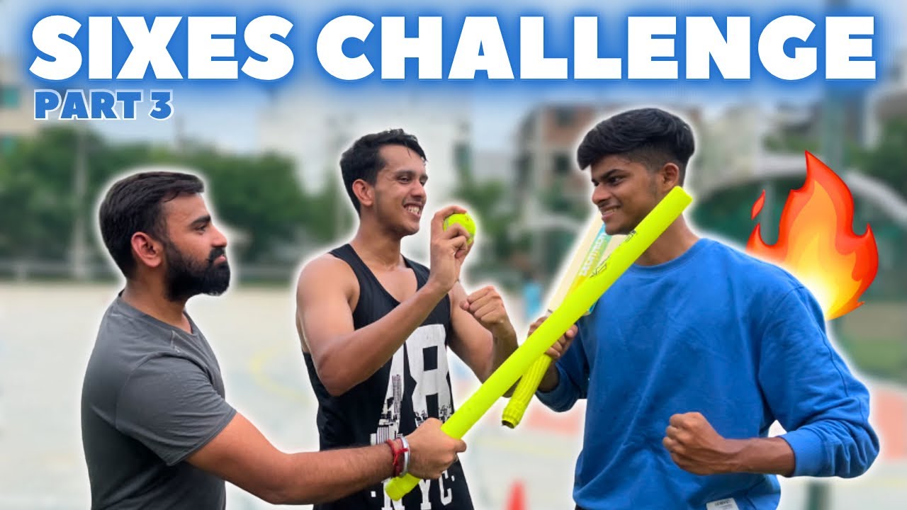 SIXES CHALLENGE 🔥PART 3 | LONGEST SIX | 6 BALL CHALLENGE | ASTITVA SHAH ...