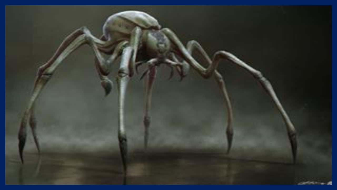 Concept Art Reveals Creepy Spider Hybrids - YouTube