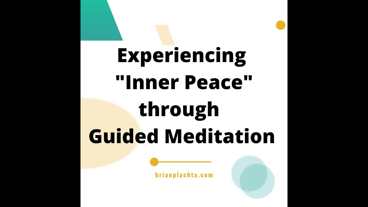 Guided Meditations - Brian J Plachta