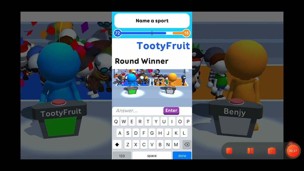 Annoying Orange Write Each Answer w/ Butts 🤣🤣🤣 (w/ Pear) - Guess Their ...