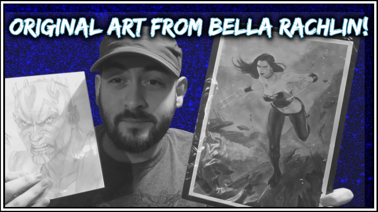 X-23 and Darth Maul - Original Art from Bella Rachlin! - YouTube