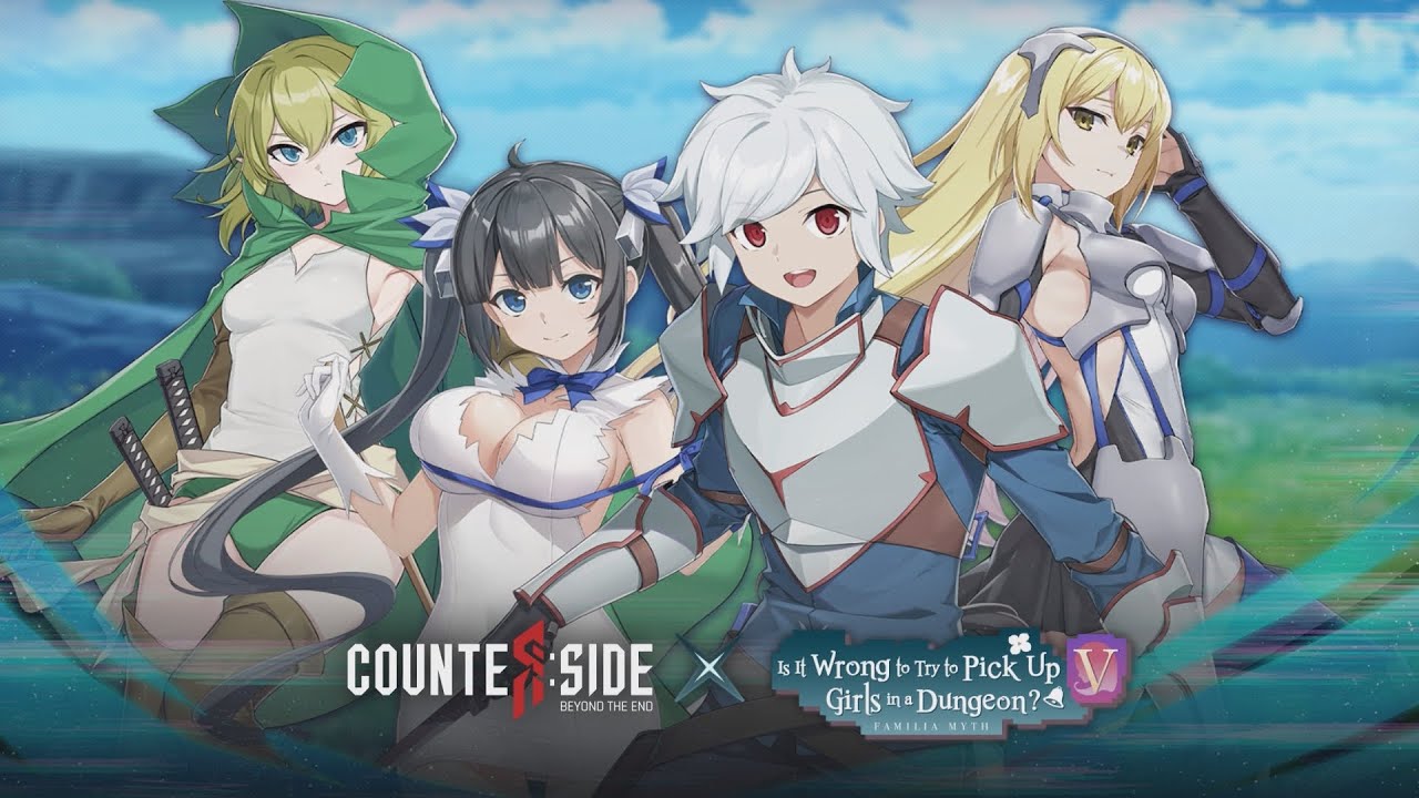 Danmachi V: Is It Wrong to Try to Pick Up Girls in a Counterside? | Counterside X Danmachi V ...