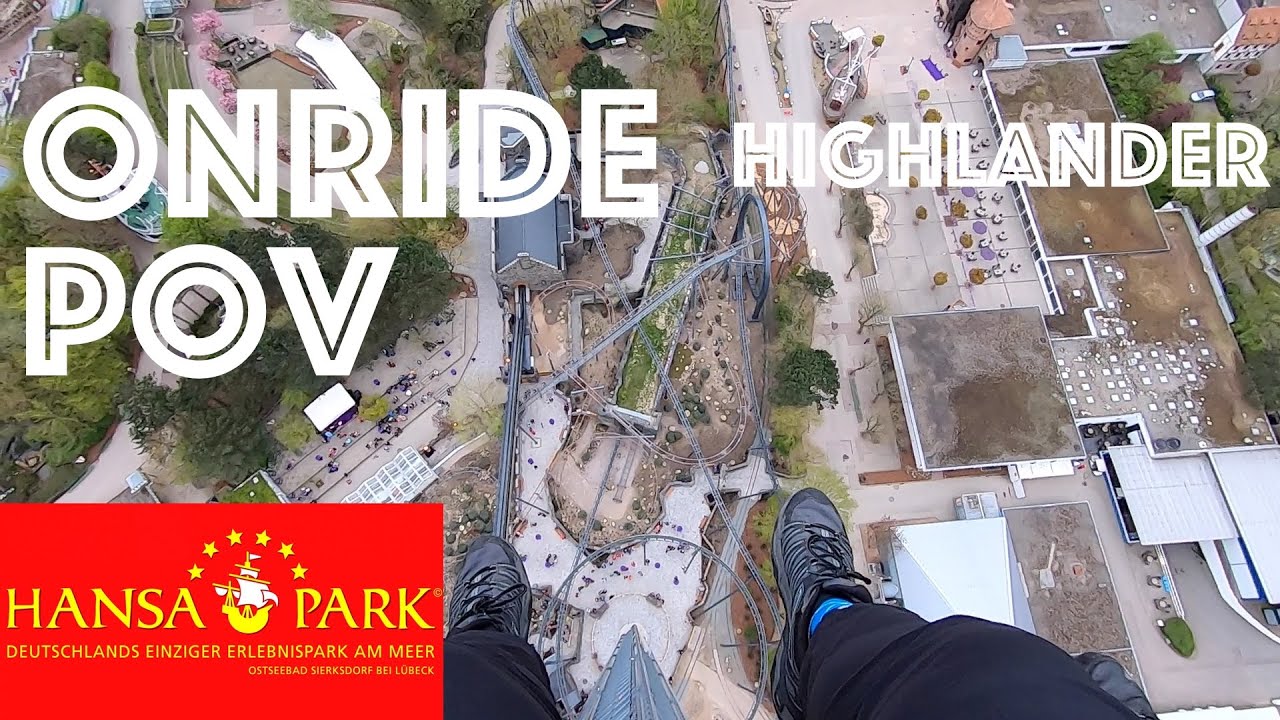 Onride POV Highlander - Hansapark - Highest Gyro Drop Tower in the ...