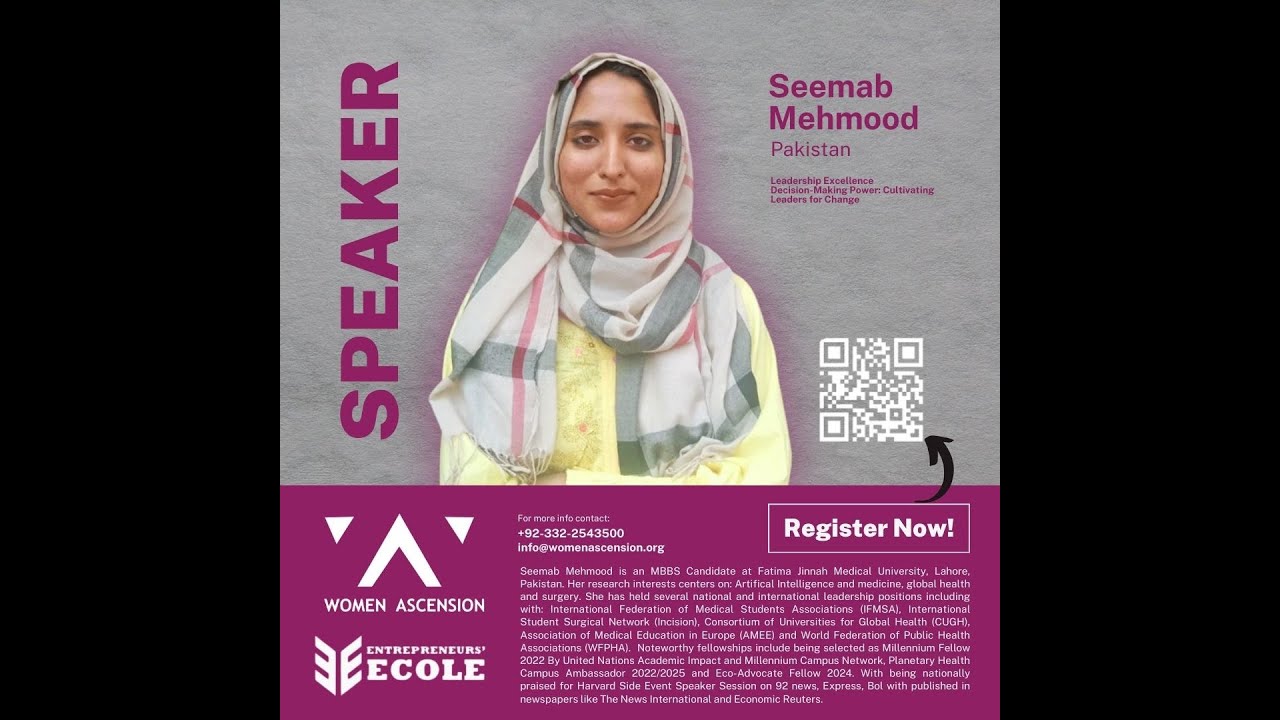 Speaker Seemab Mehmood - Pakistan - YouTube