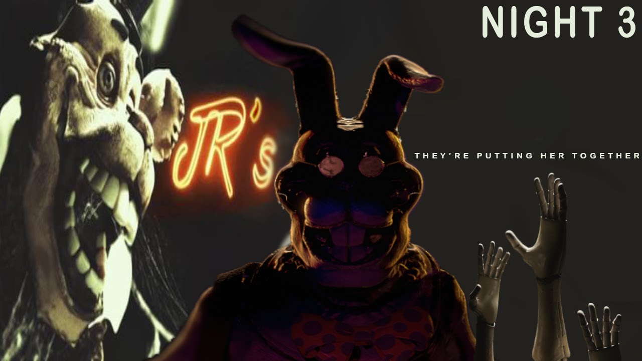 Handprints = Lose | FNAF JR's: Night 3 - YouTube