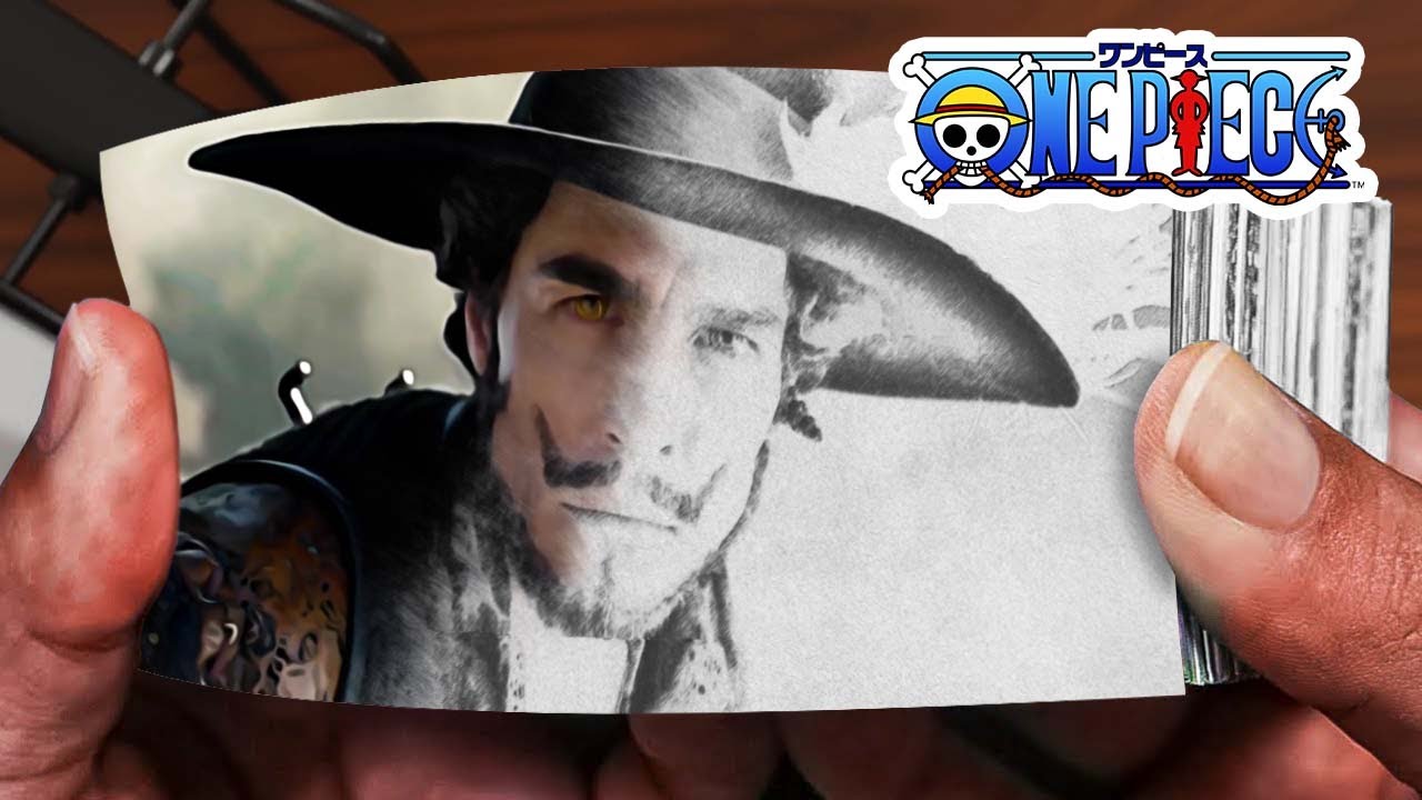Drawing Dracule Mihawk only uses a small knife kogatana when dueling ...
