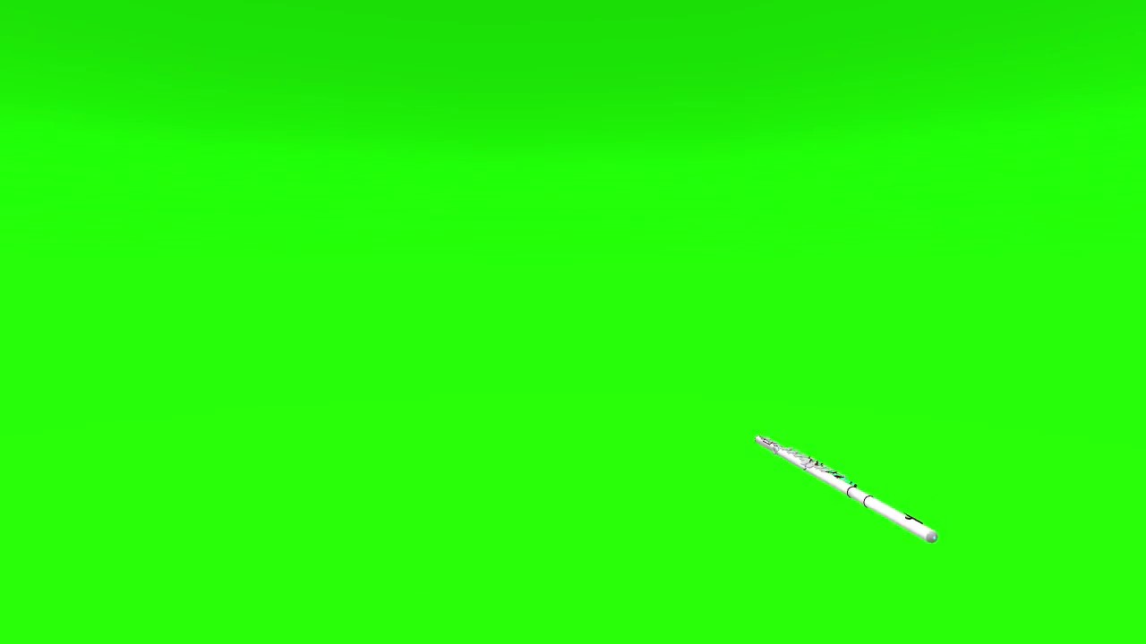 Green Screen Clips - Single flute on green screen 3 - YouTube