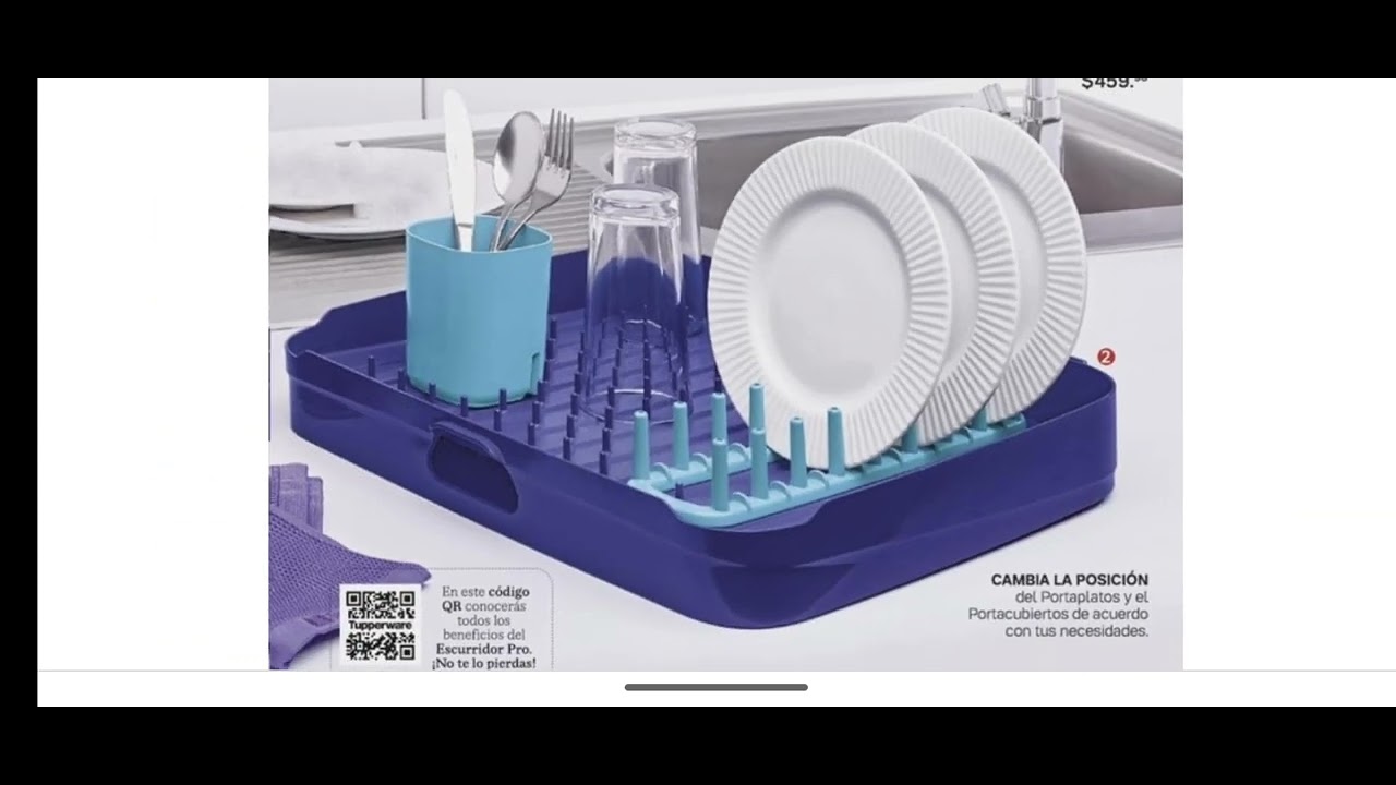 Tips 5 Tupperware 2022: Escurridor Pro Tupperware - YouTube