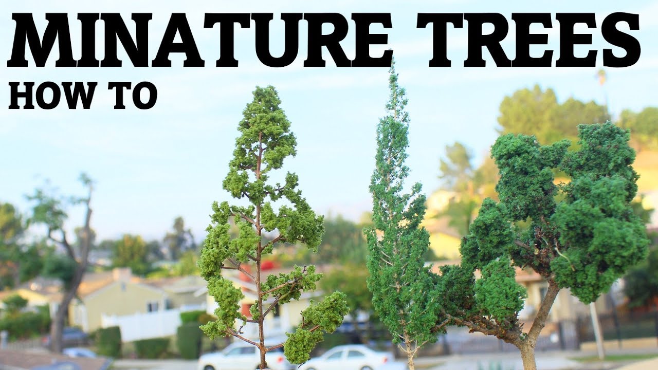 Minature Trees | How To - YouTube