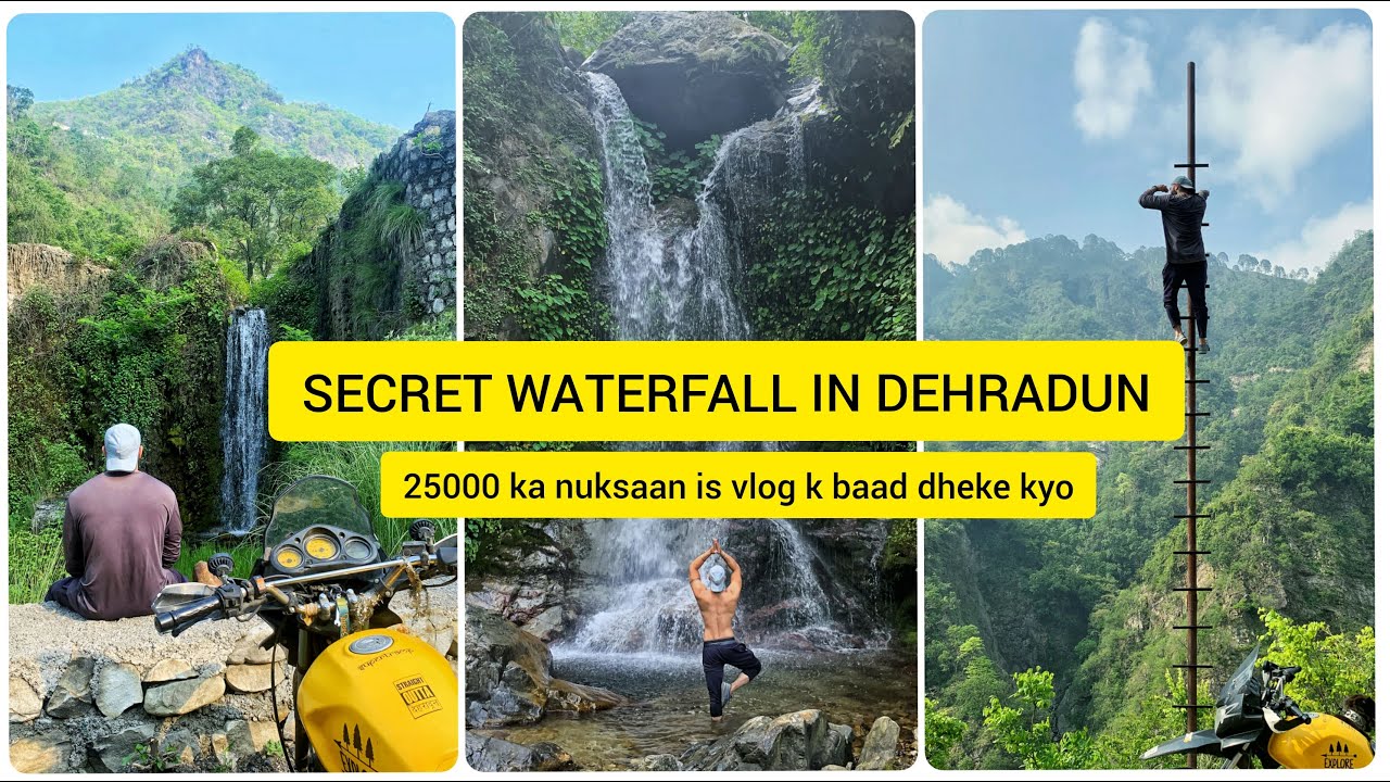 Secret Waterfall in Dehradun | Tapu Sera | Aesthetic Voyager ...