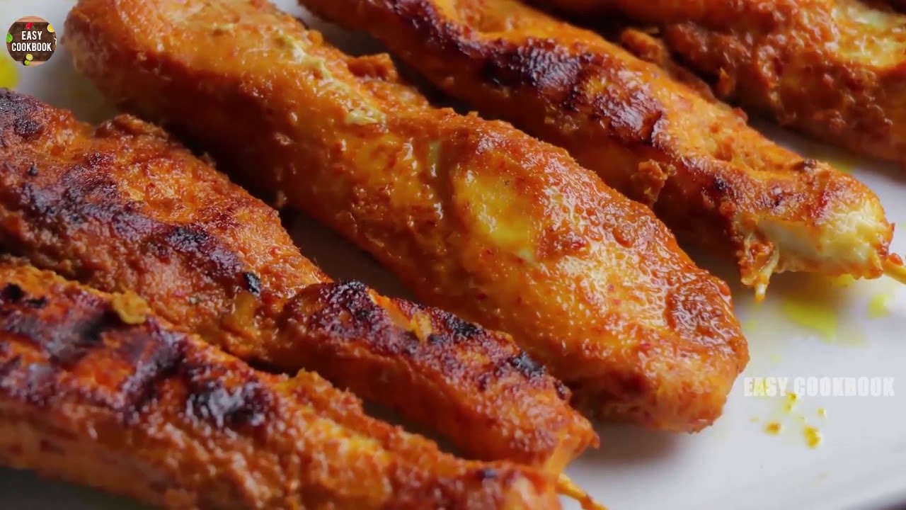 Easy and tasty Chicken Strips | Chicken Rolls | Easy Cookbook - YouTube