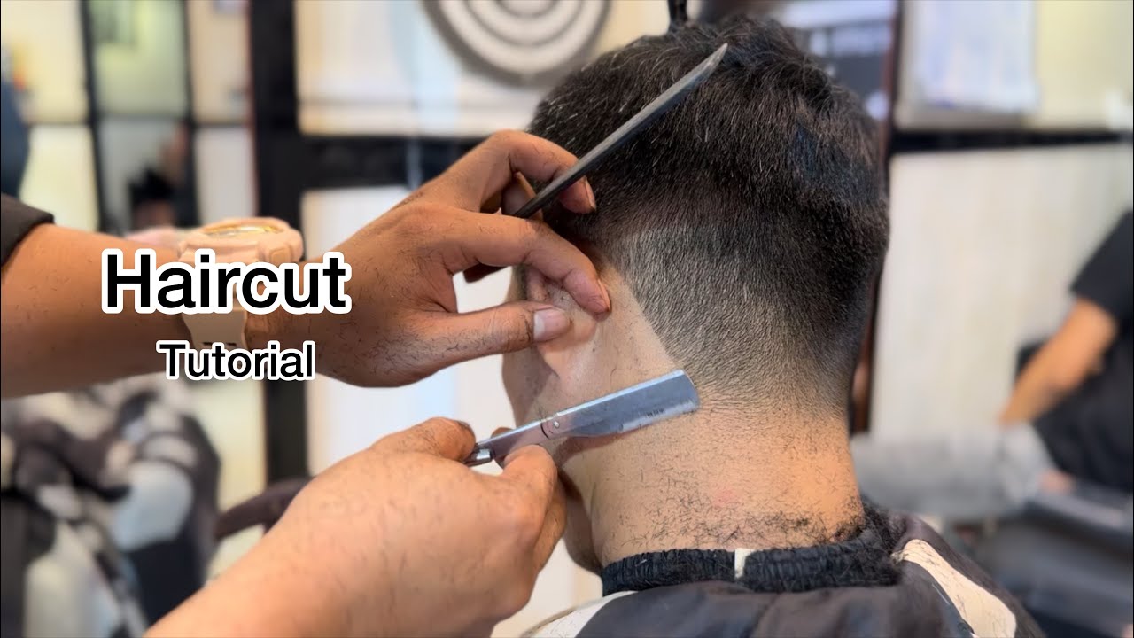 💈How to haircut for men tutorials Cambodian barber shop 🇰🇭 ...