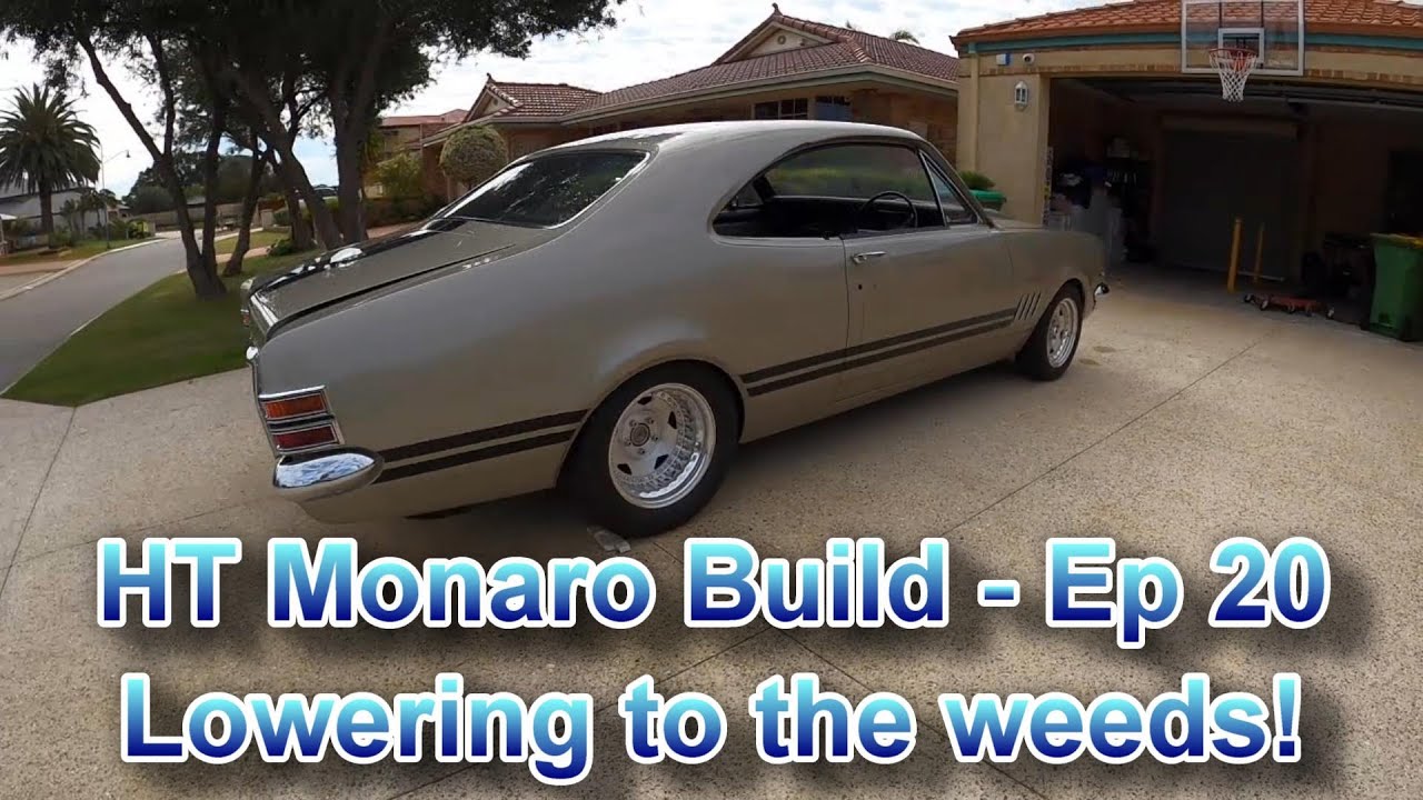 Holden HT Monaro Build Ep20 - Lower to the Weeds - Installing MotorFab ...