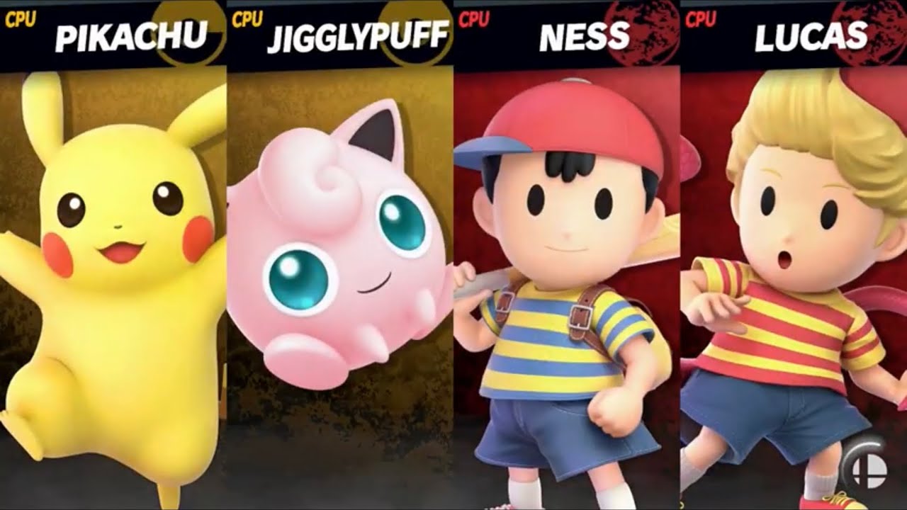 Super Smash Bros. Ultimate - Pokemon vs EarthBound - YouTube