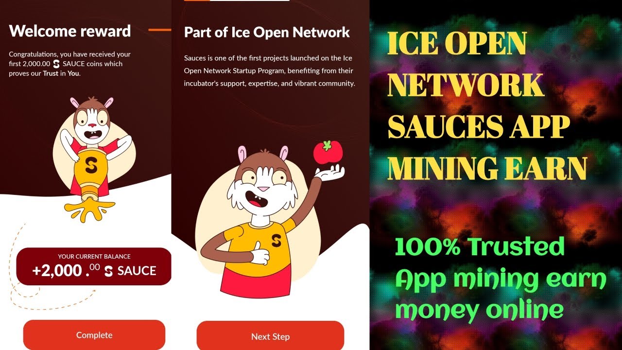 Ice Open Network New Big Project Launch Sauces Mining App 100% Trus ...
