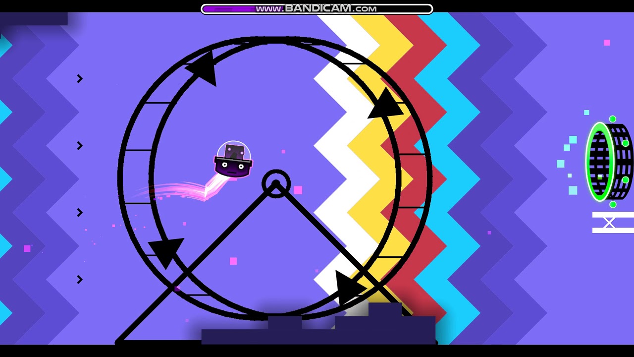 Geometry dash "Odd" (all coins) - YouTube