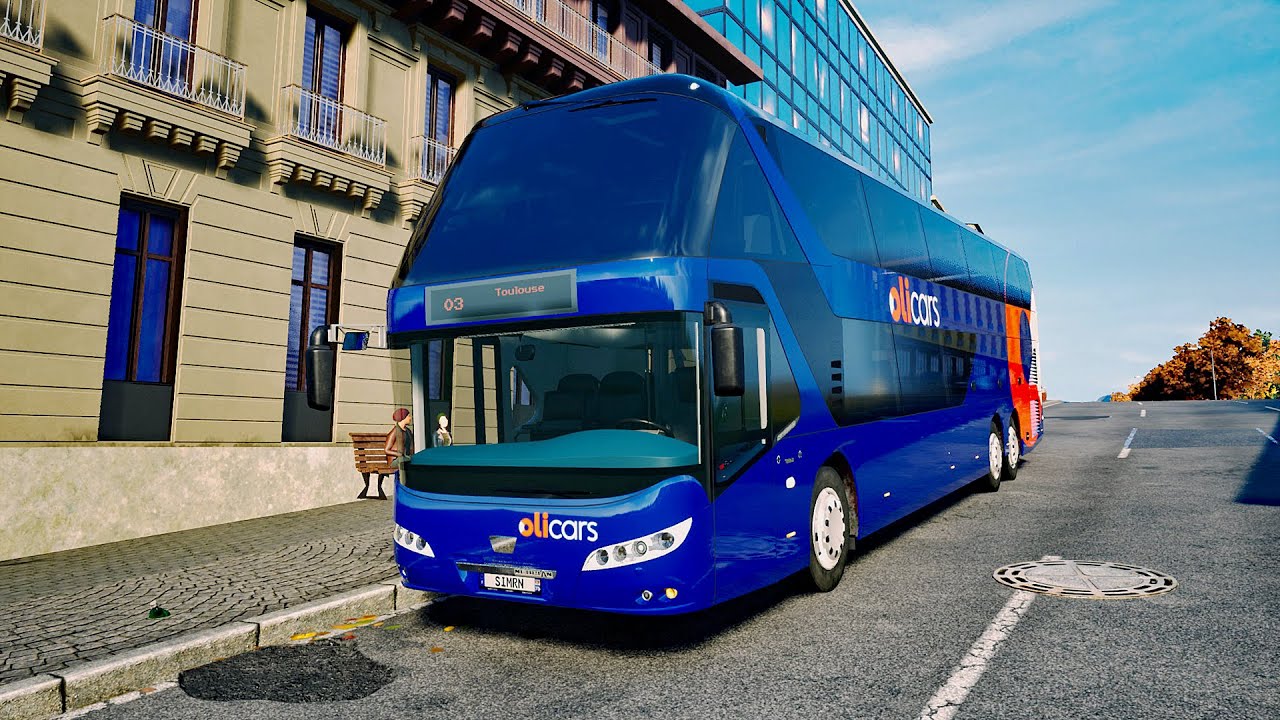 Fernbus Simulator ! ! ! DLC FRANCE ! ! ! Bordeaux → Toulouse ...