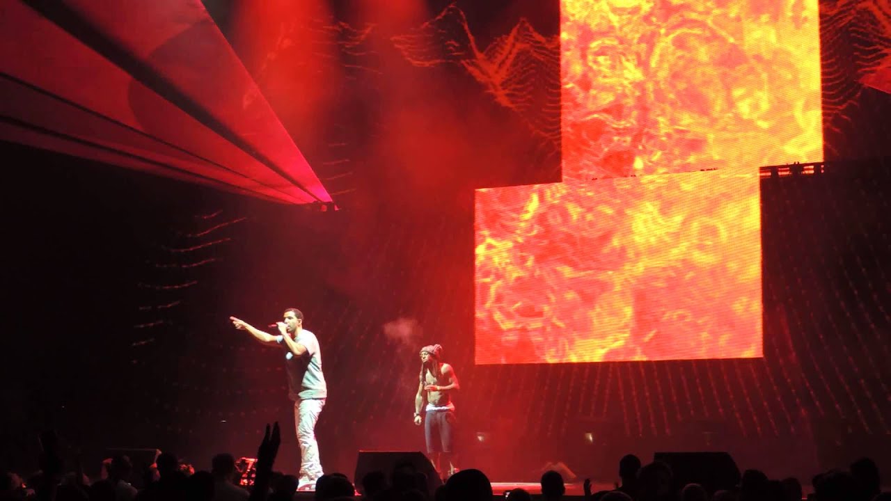 Drake & Lil' Wayne Perform "Believe Me" @ Sleep Country Amphitheater ...