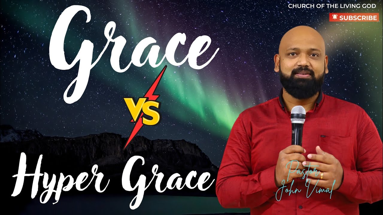 🔴Live || Grace VS Hyper-Grace || Chennai Service || Pastor John Vimal ...