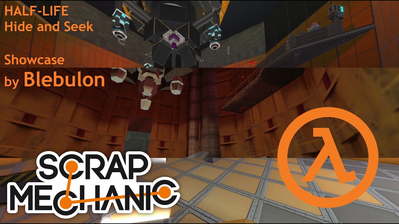 Half-Life Hide and Seek | Scrap Mechanic | Showcase - YouTube