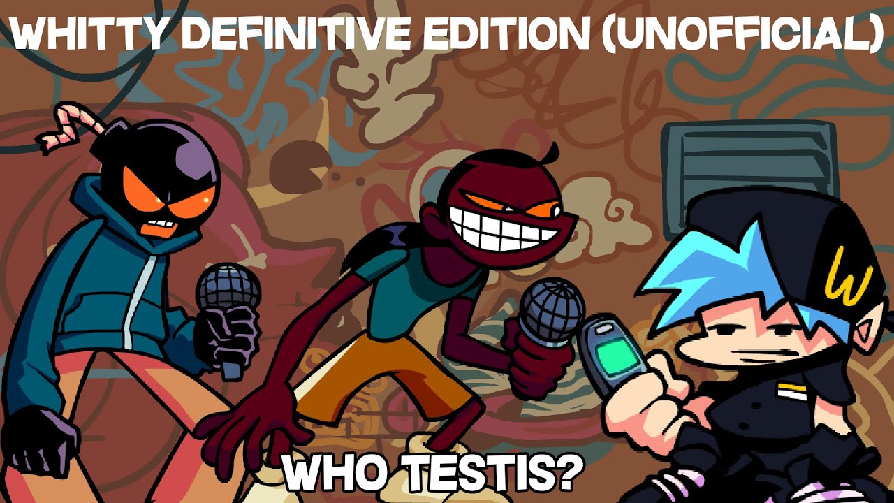 Friday Night Funkin Mod Showcase | V.S. Whitty - Definitive Edition ...