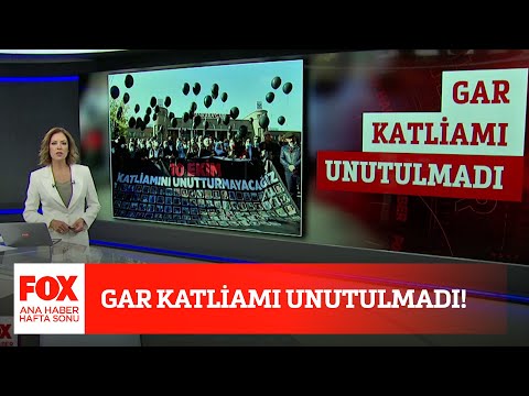 Gar katliamı unutulmadı! 10 Ekim 2021 Gülbin Tosun ile FOX Ana Haber Hafta Sonu