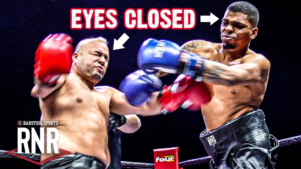 Boxers Close Eyes And THROW BOMBS - YouTube