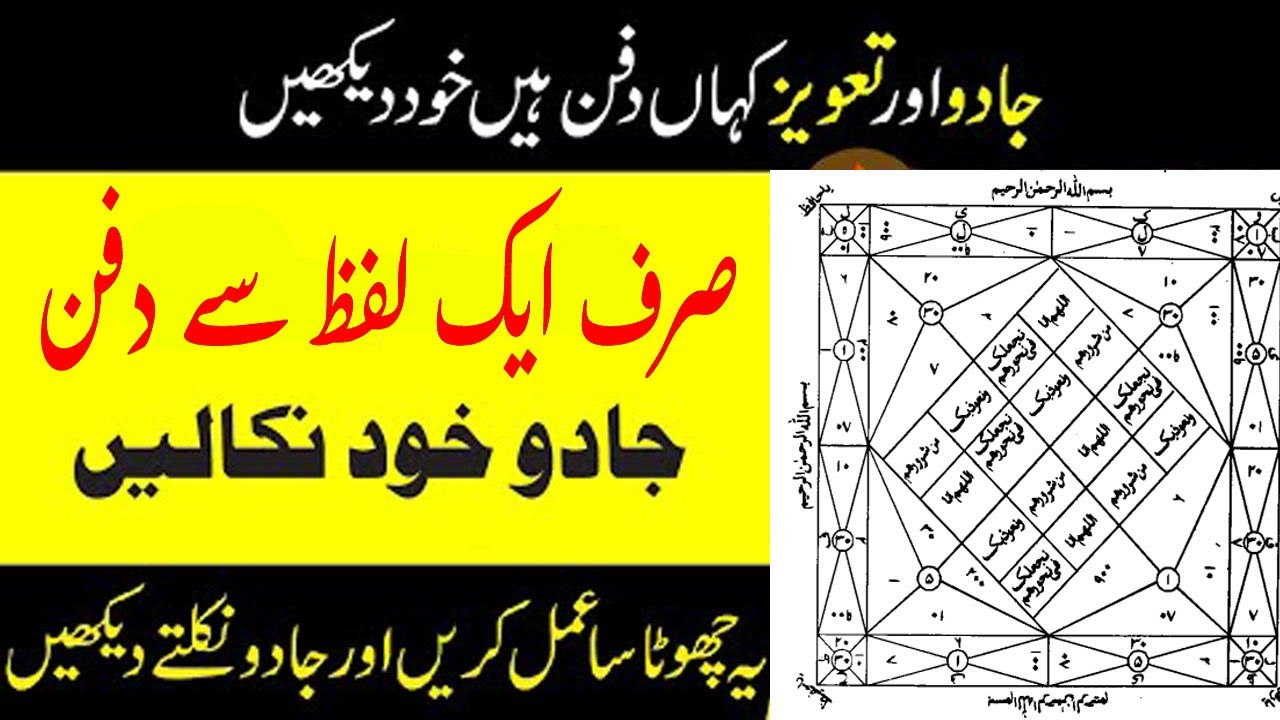 Dafan Shuda Taweez nikalne ka Tarika | حرف شین (ش) کے کمالات | Harf ...